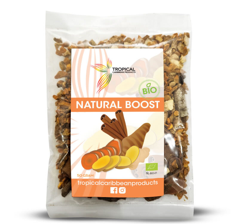 Natural/Tropical boost thee | Voor 14u besteld, vandaag verzonden ...